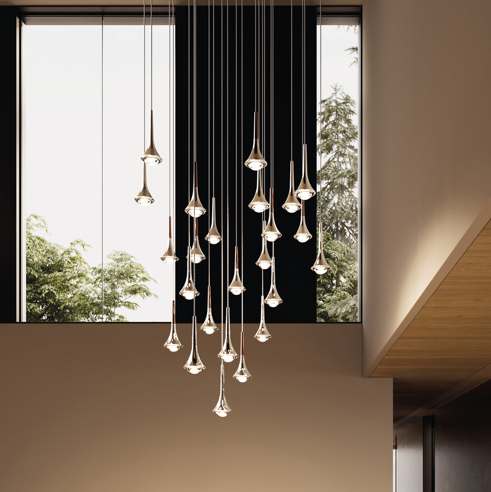 Lodes Rain Multi-Light Pendant Light - 2Modern