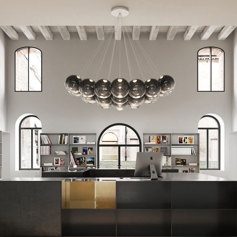 Lodes Random Cloud Large Multi Light LED Pendant Light - 2Modern