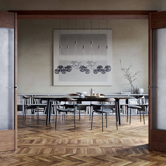 Lodes Random 7-Light Linear Pendant Light - 2Modern