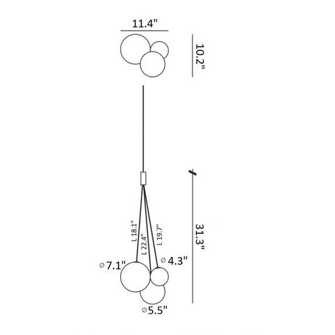 Modern Multi Light Pendants – Page 4 - 2Modern