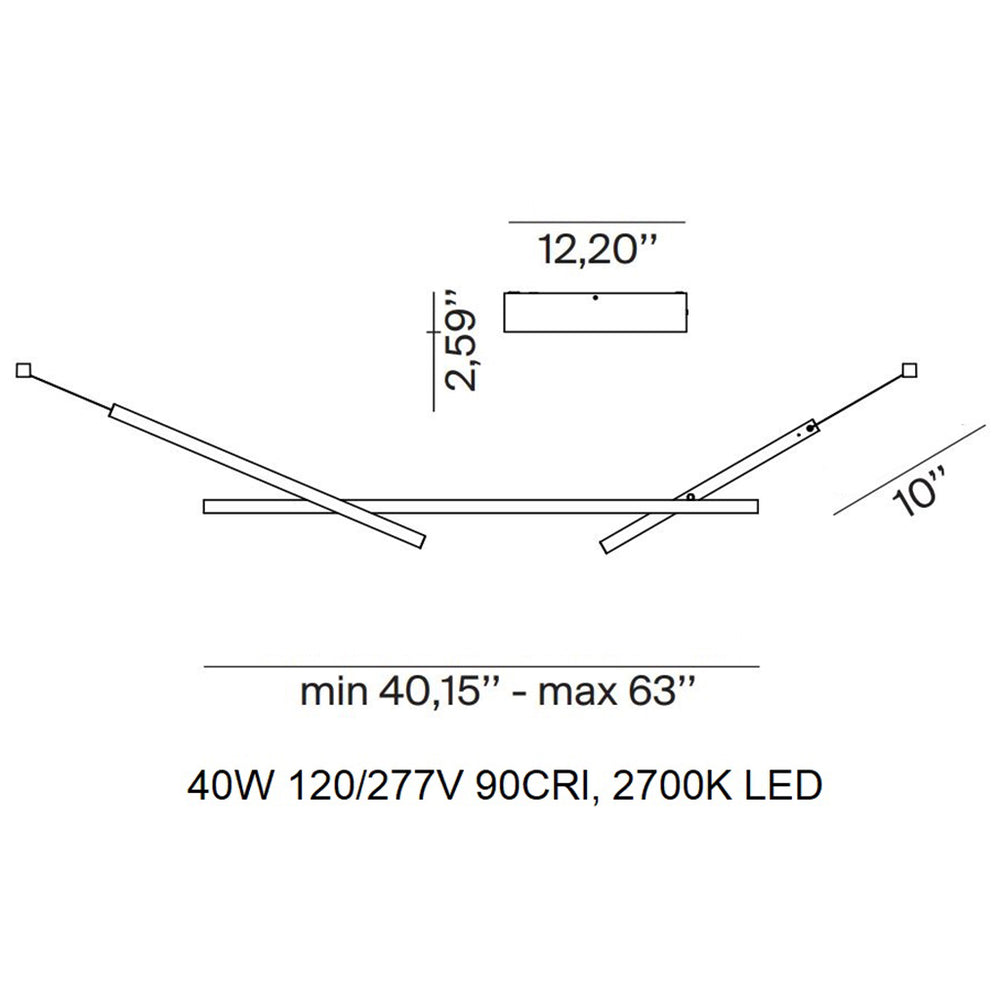Luceplan Across Pendant Light - 2Modern