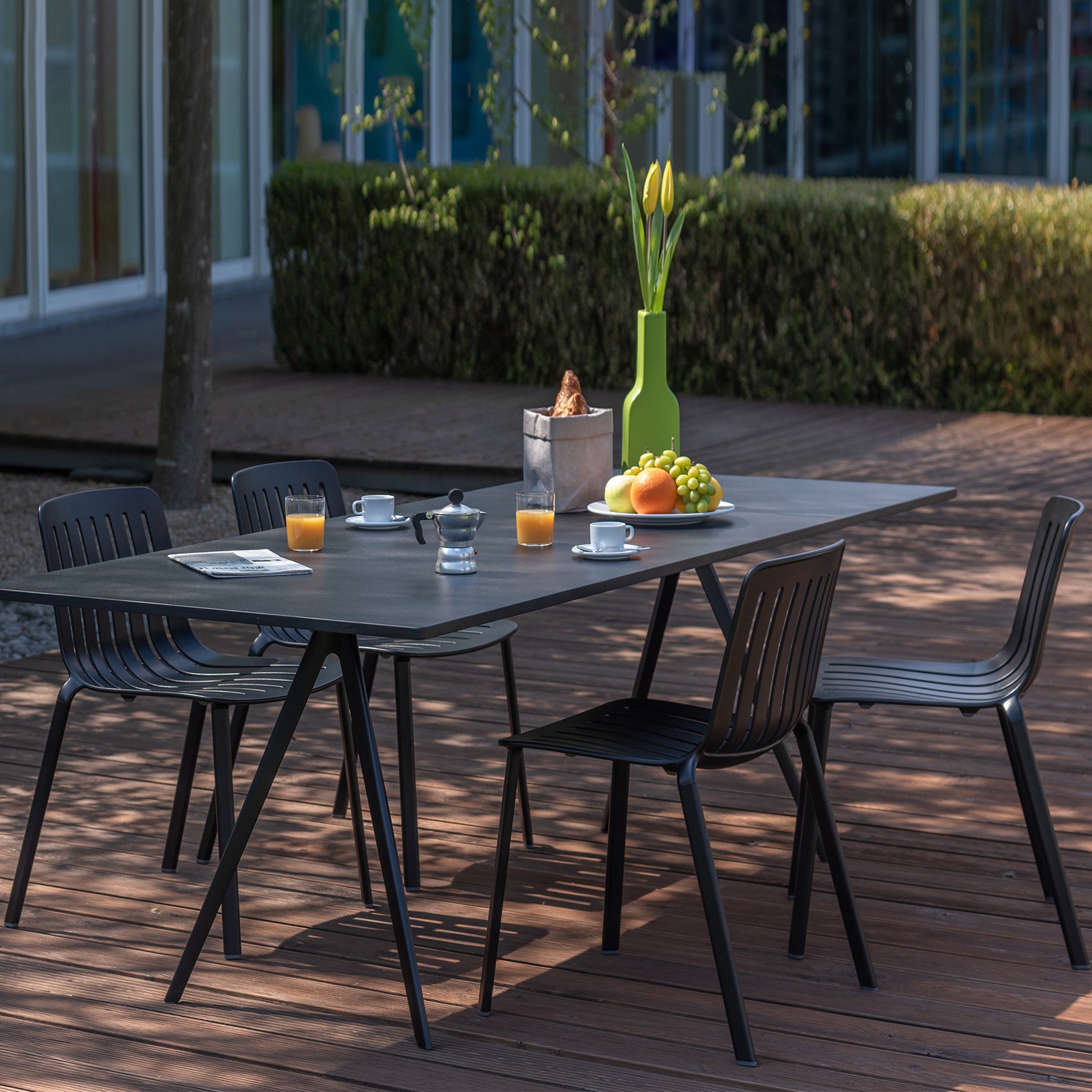 Magis Plato Outdoor Stacking Chair (Set of 2) - 2Modern