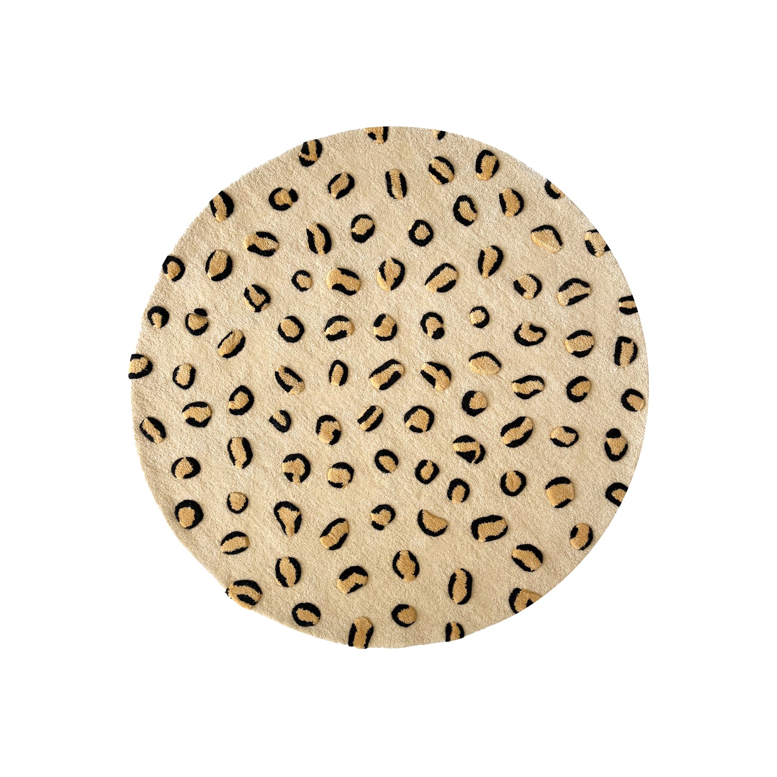 Maison Deux Leopard Round Rug - 2Modern