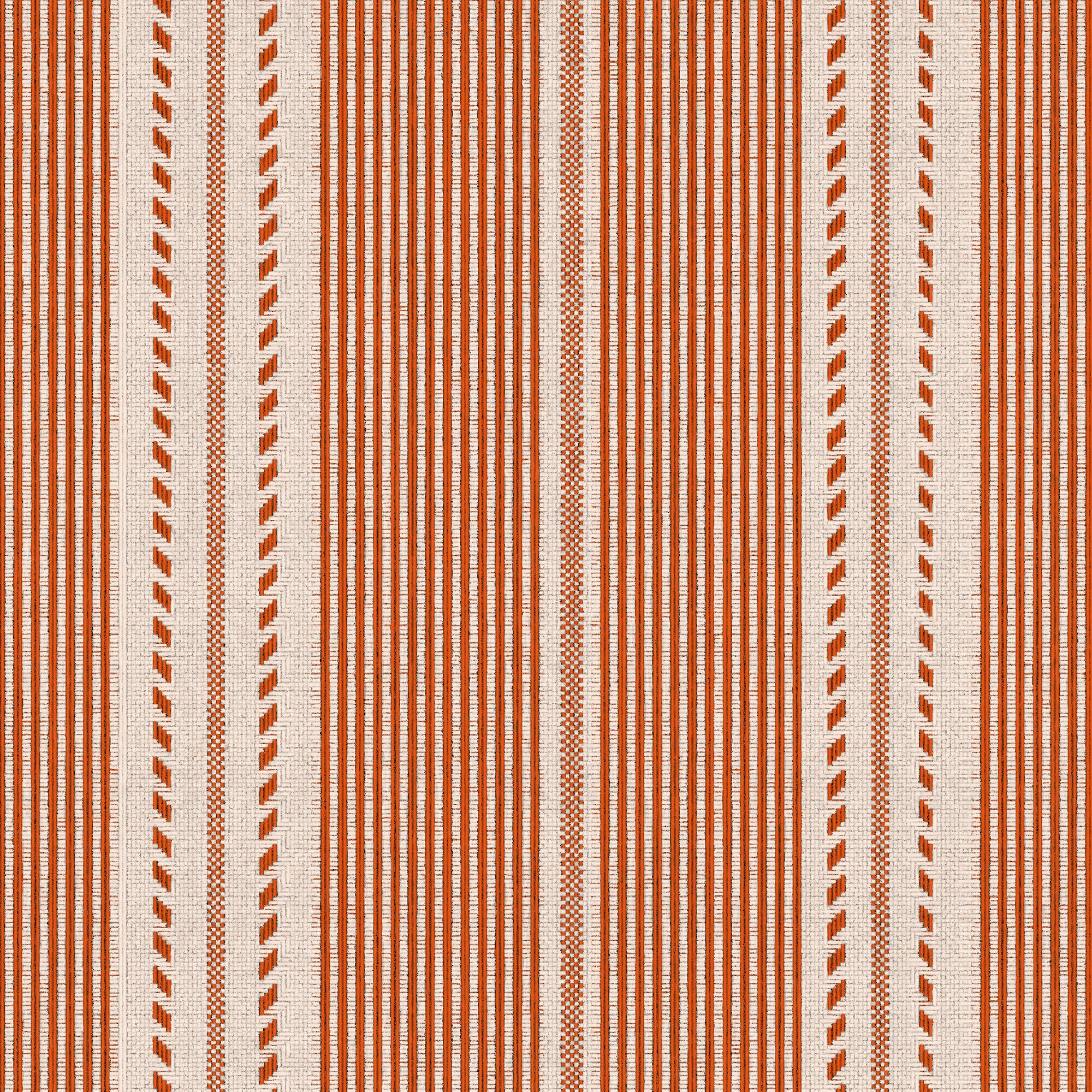 Mind The Gap Berber Stripes Wallpaper Sample Swatch - 2Modern