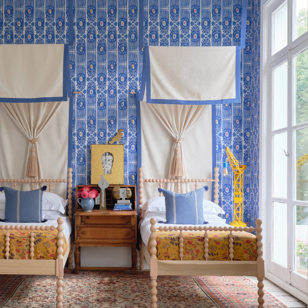 Mind The Gap Ikat Wallpaper - 2Modern