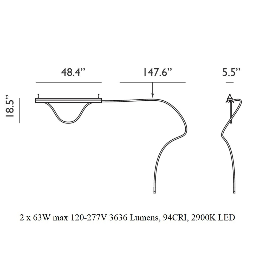 Moooi Tubelight Linear Pendant Light - 2Modern