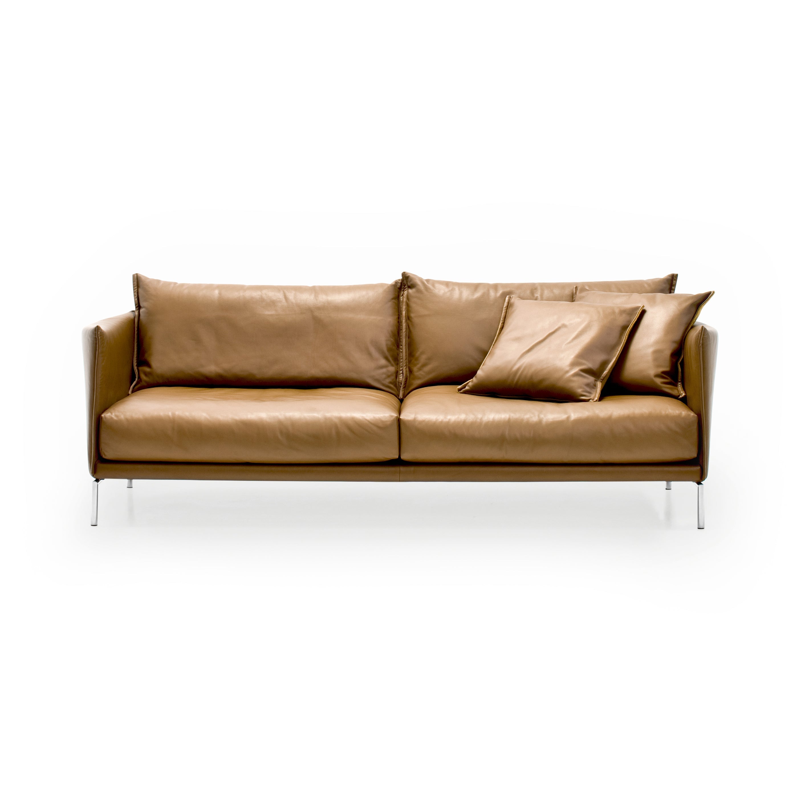 Large 2 seater leather sofa store