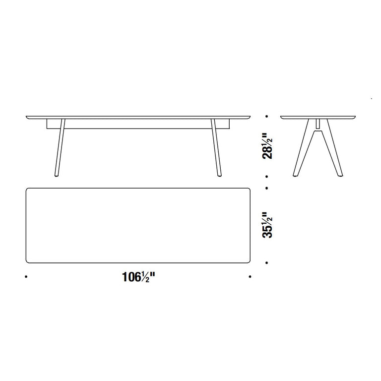 Moroso Mathilda Dining Table - 2Modern