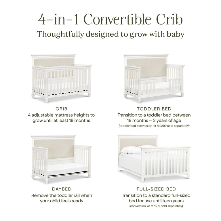 Namesake Darlington 4-in-1 Convertible Crib - 2Modern