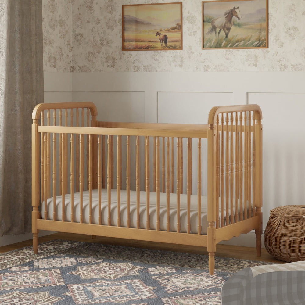 Namesake Liberty 3-in-1 Convertible Spindle Crib with Toddler Bed ...