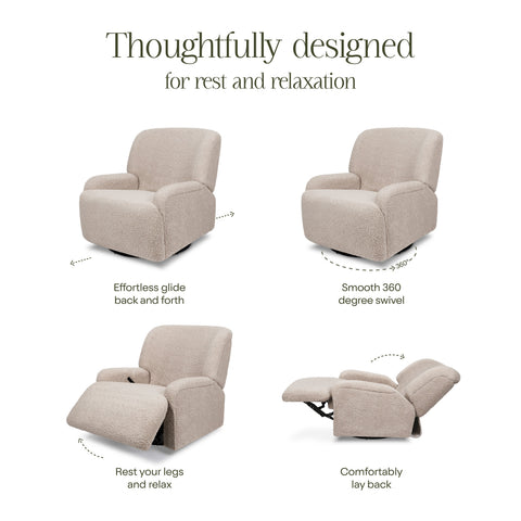Namesake Winslow Extra Wide Recliner and Swivel Glider - 2Modern