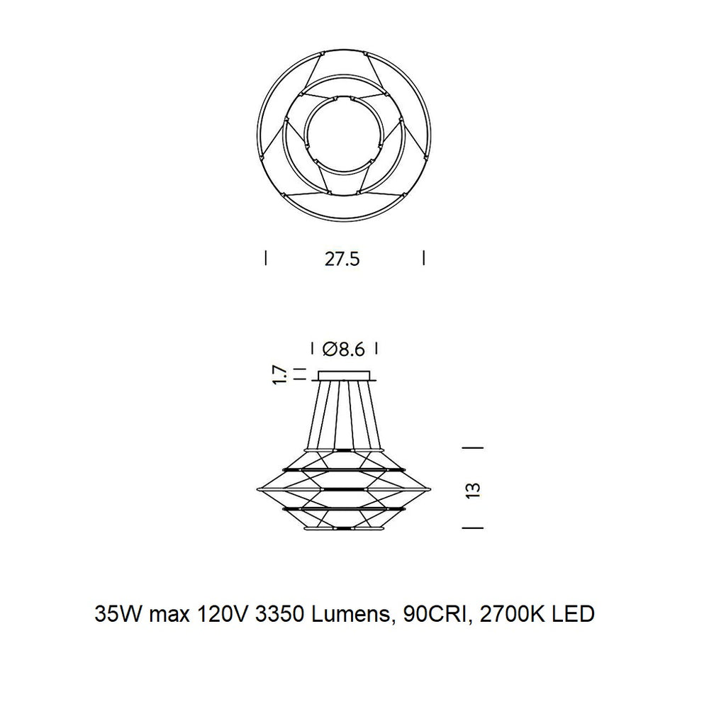 NEMO Drop LED Pendant Light - 2Modern