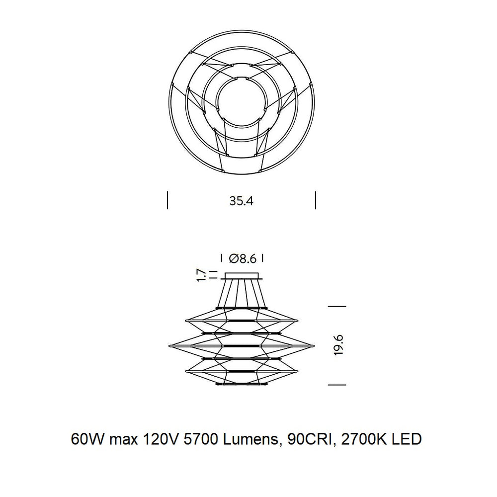 NEMO Drop LED Pendant Light - 2Modern