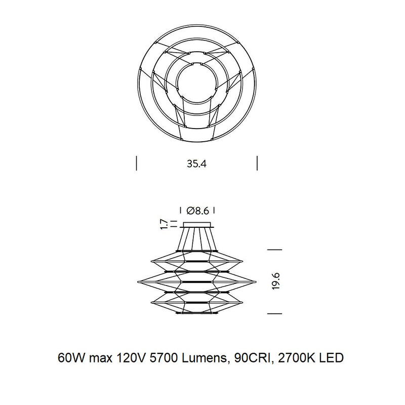 NEMO Drop LED Pendant Light - 2Modern