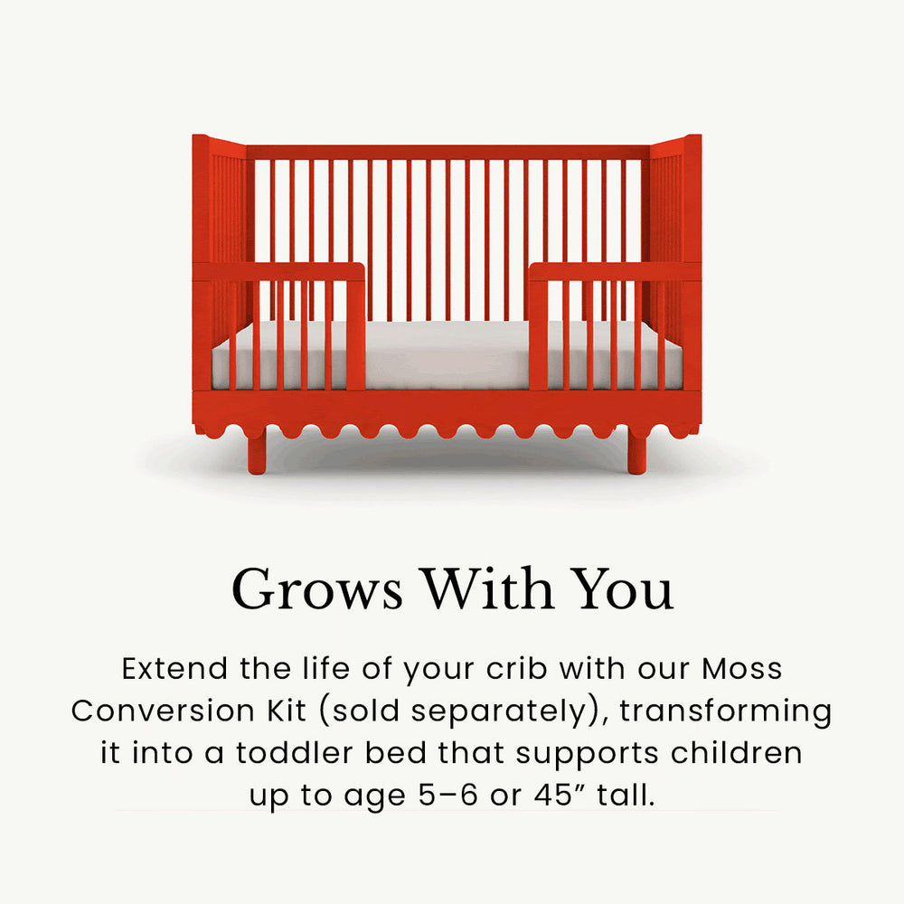 Oeuf Moss Crib - 2Modern