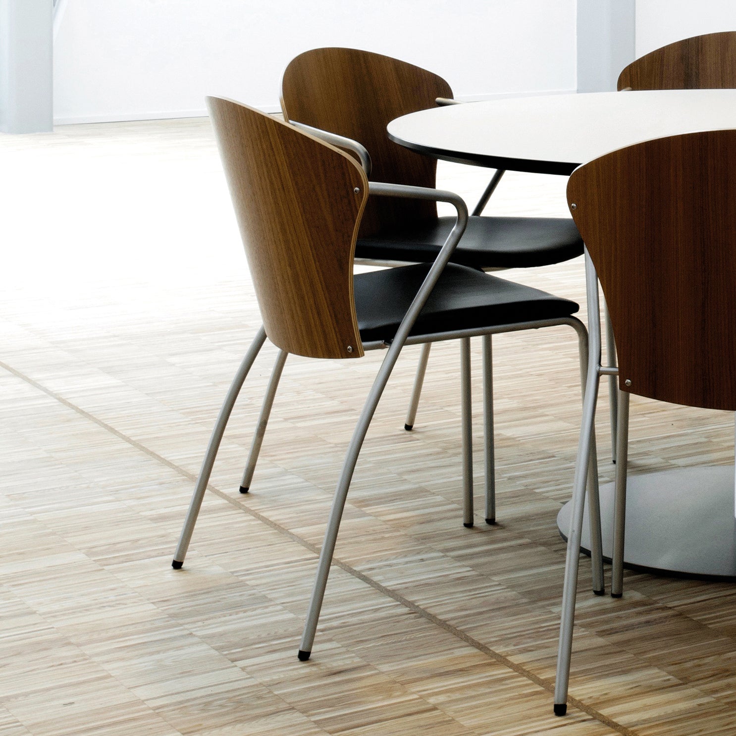 Onecollection Bessi Seat Upholstered Dining Chair with Wood Back - 2Modern