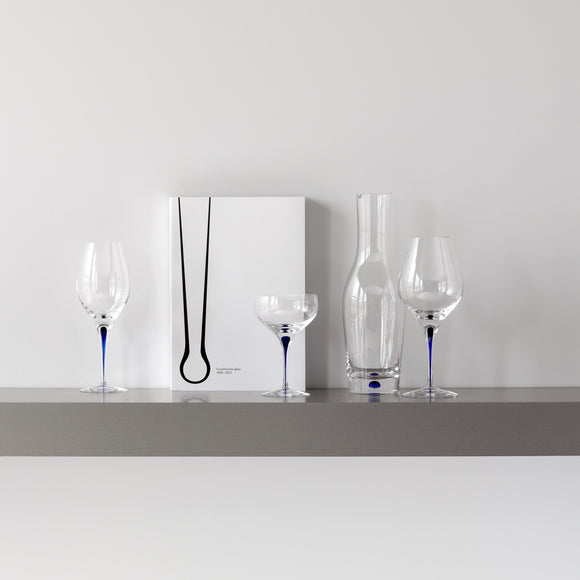 Orrefors Intermezzo Blue Coupe Glass - 2Modern