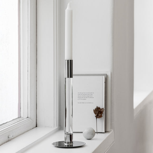 Orrefors Lumiere Candlestick - 2Modern