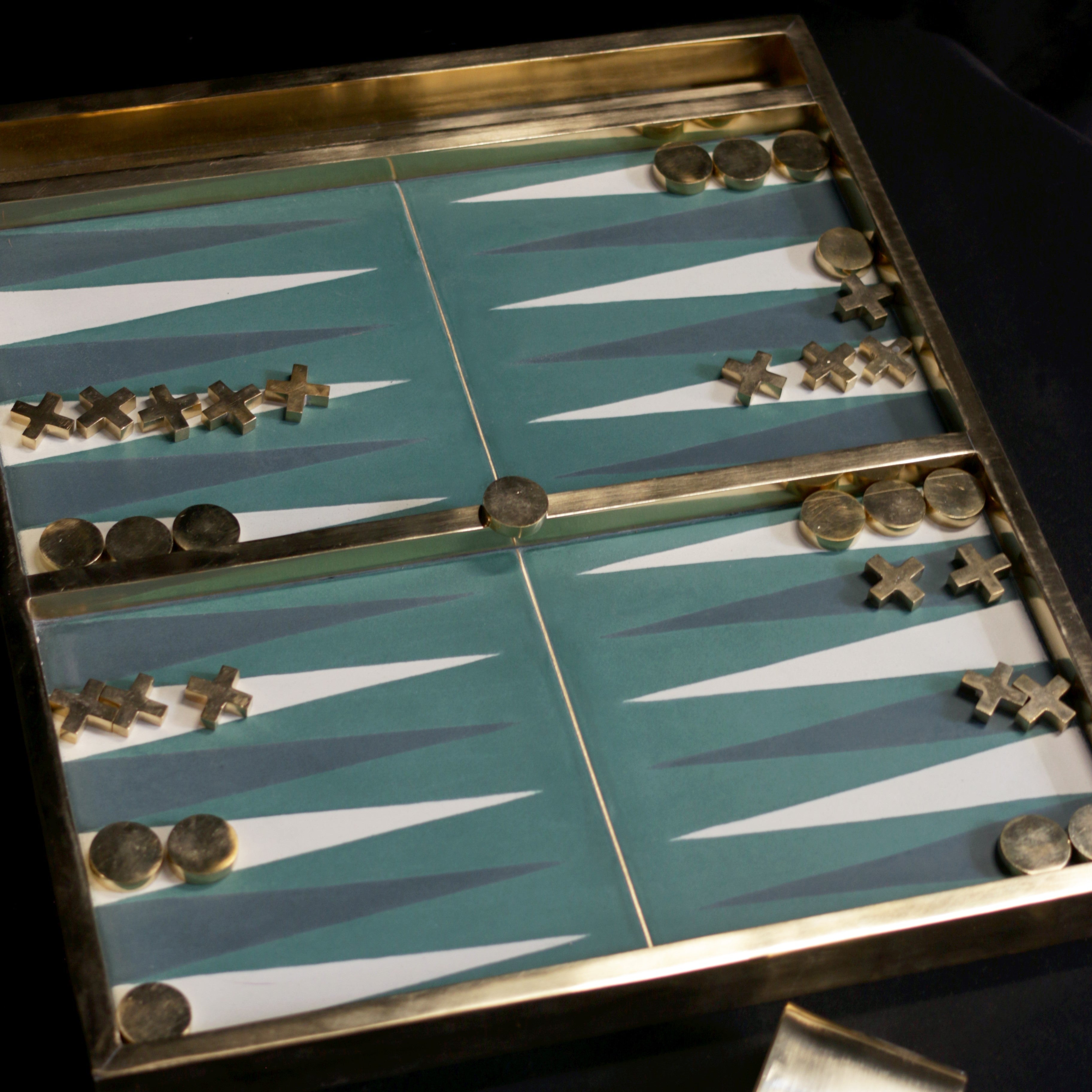 Popham Design Backgammon Game - 2Modern