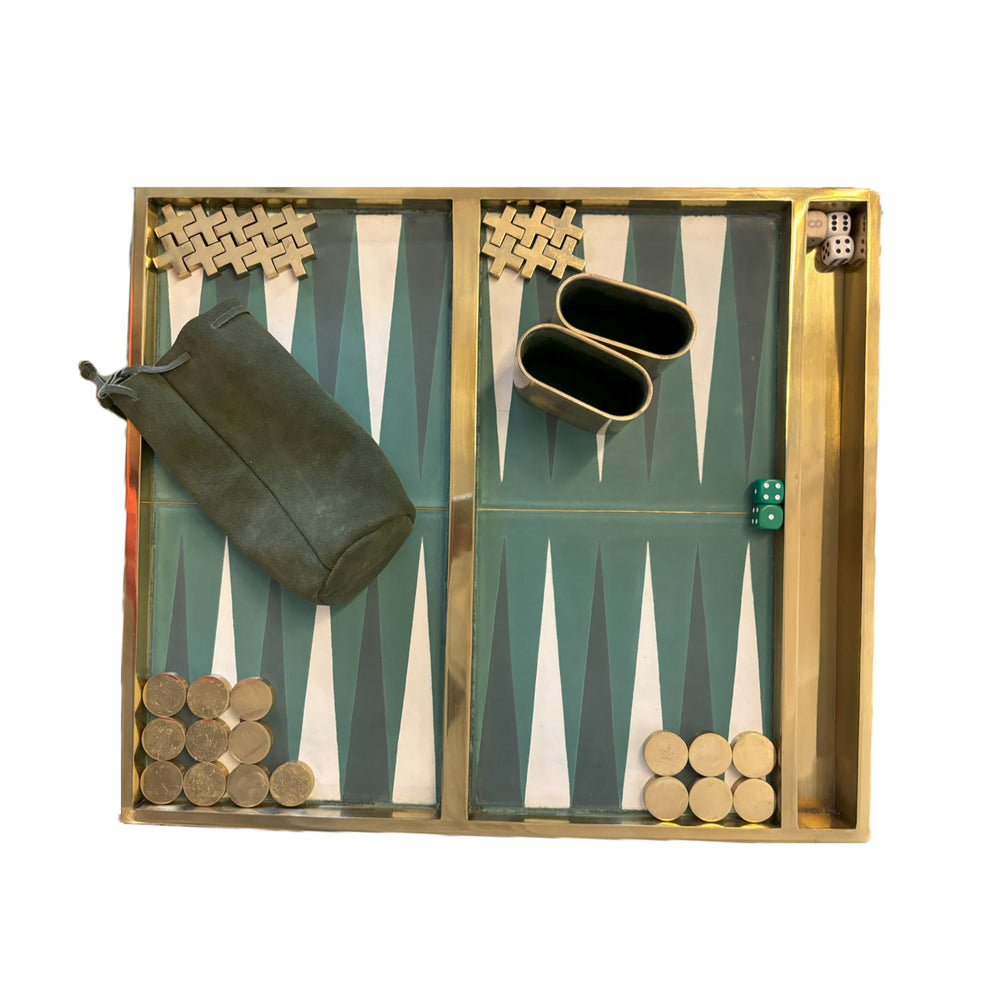Popham Design Backgammon Game - 2Modern