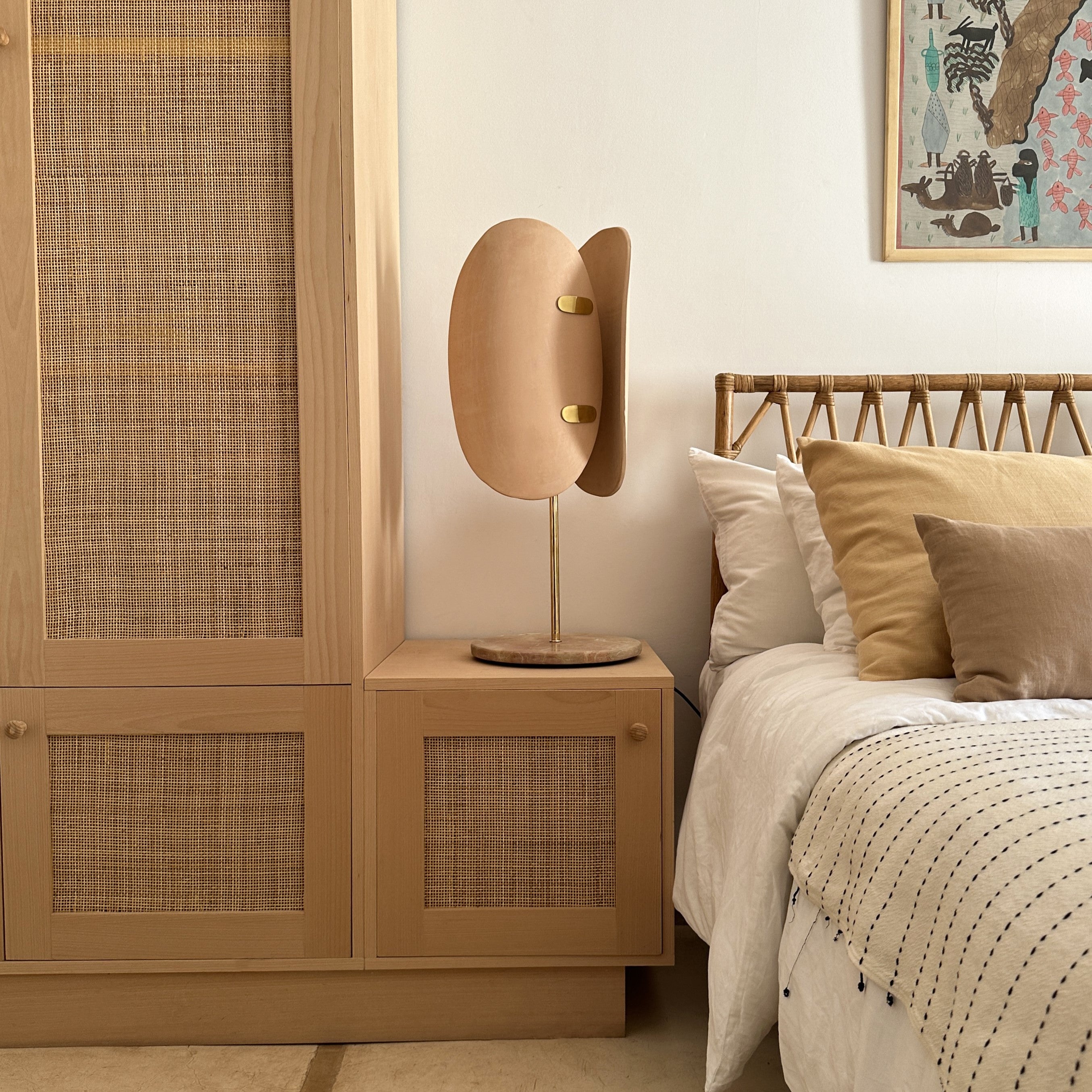 Popham Design Furl Table Lamp - 2Modern