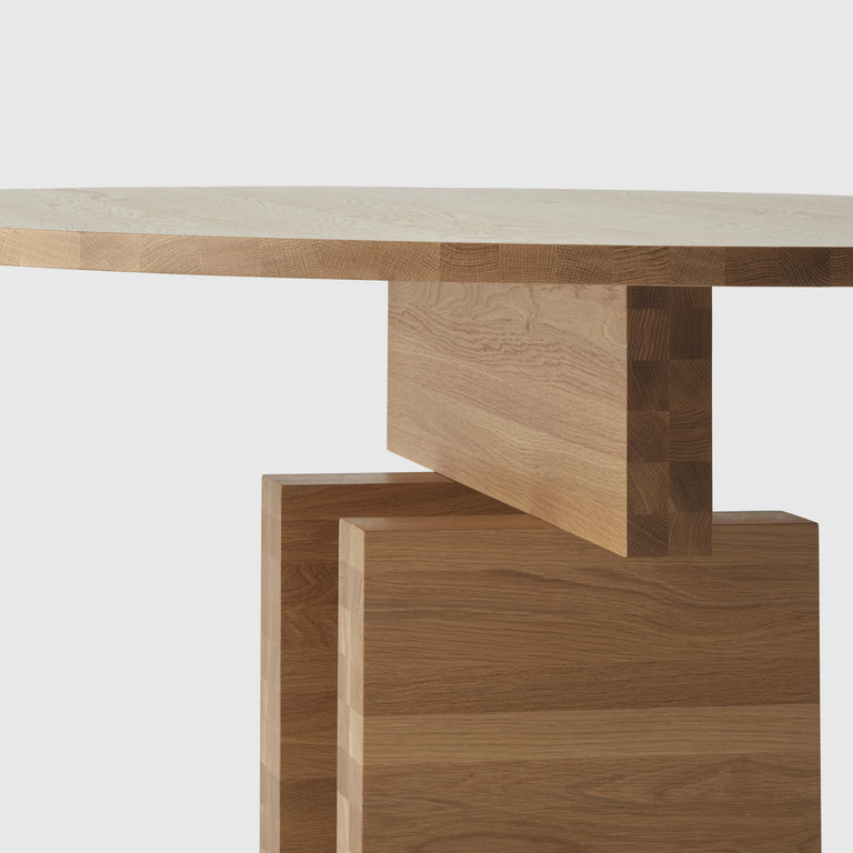 Resident Plane Round Dining Table - 2Modern