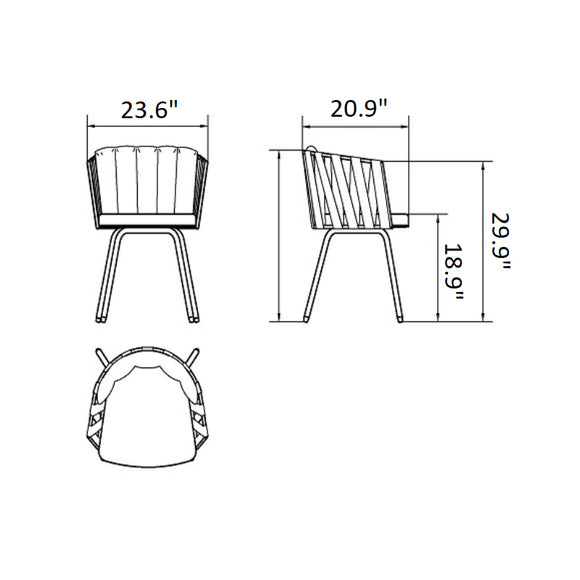 Resol Anthea Outdoor Chair - 2Modern