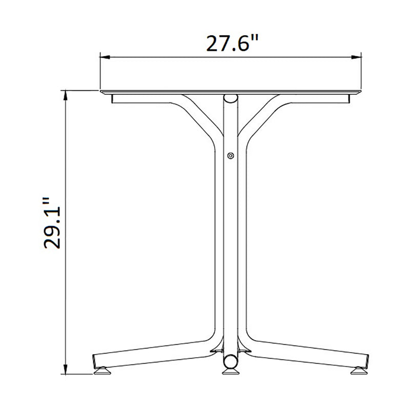 Resol Bini Round Dining Table - 2Modern