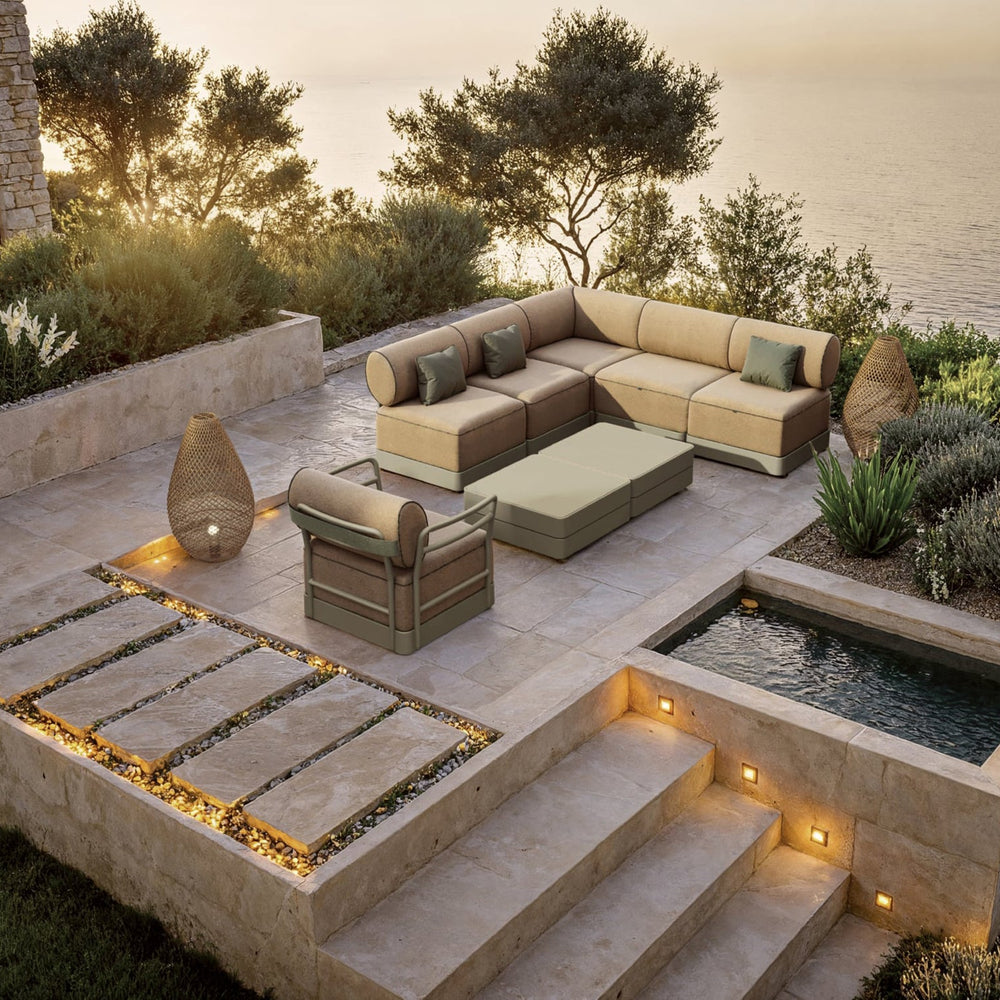 Resol Brisa Outdoor Basic Armless Lounge Chair - 2Modern