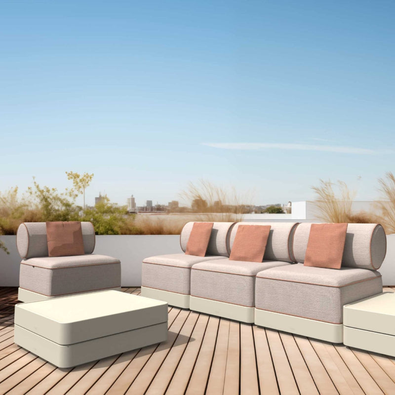 Resol Brisa Outdoor Basic Armless Lounge Chair - 2Modern