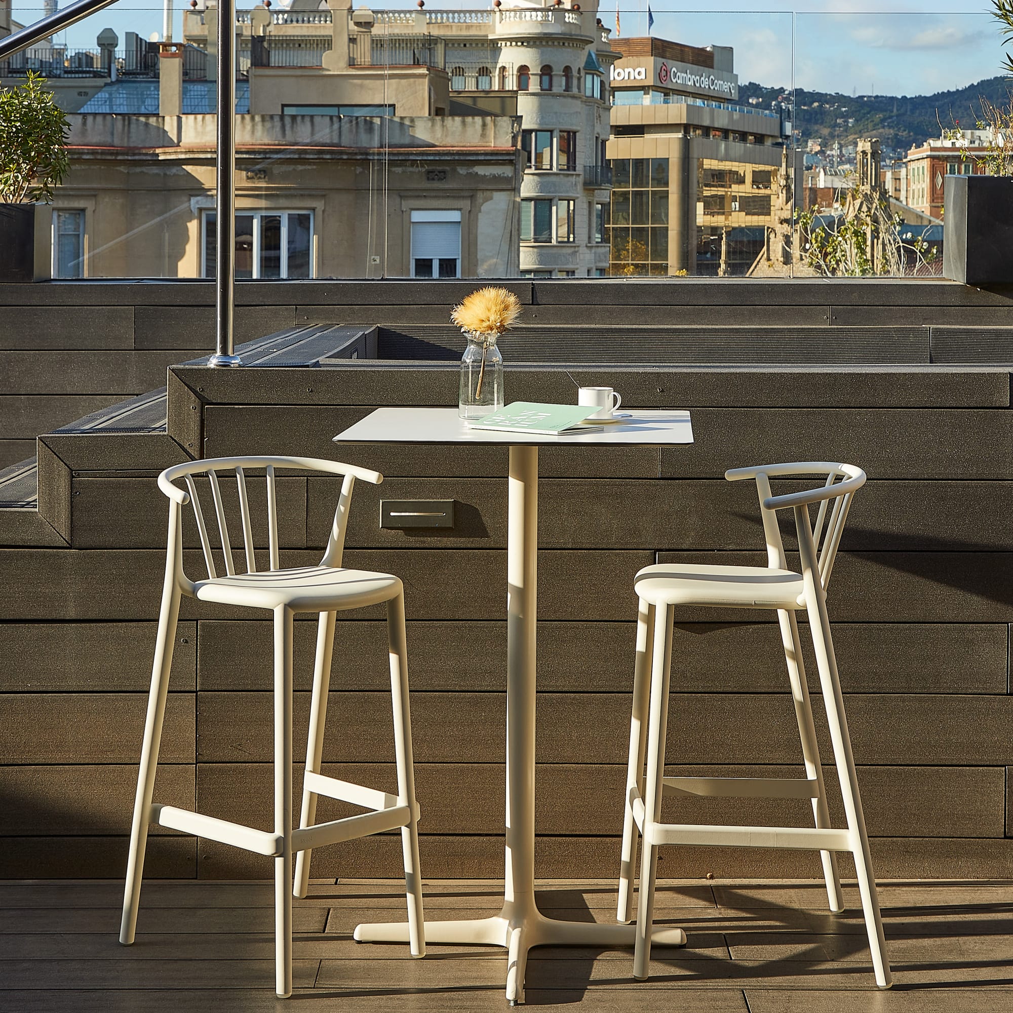 Resol Toledo Outdoor Square High Dining Table - 2Modern