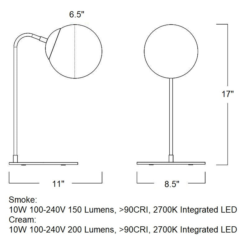 Roll and Hill Modo LED Desk Lamp - 2Modern