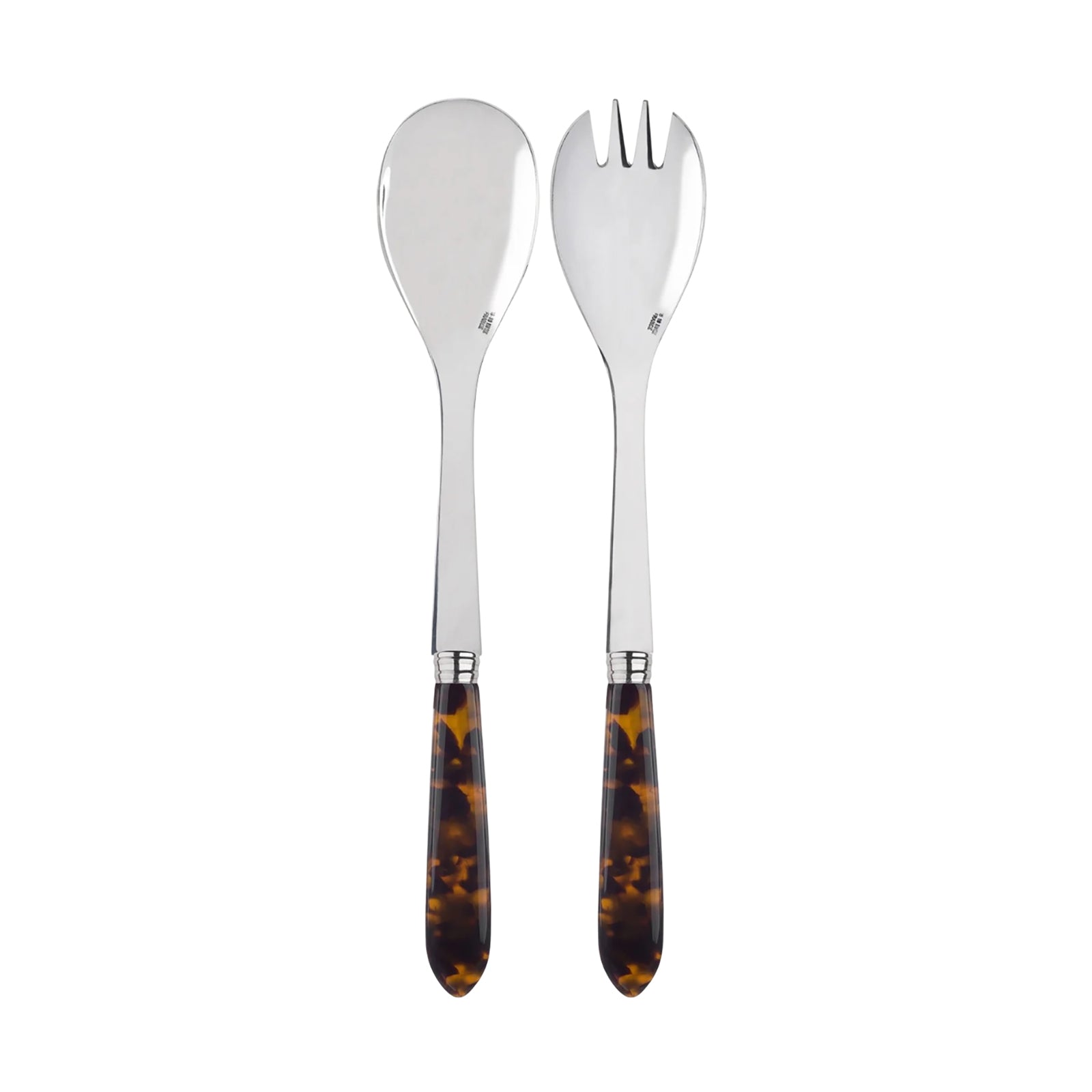 Sabre Paris Tortoise 2-Piece Salad Cutlery Set - 2Modern