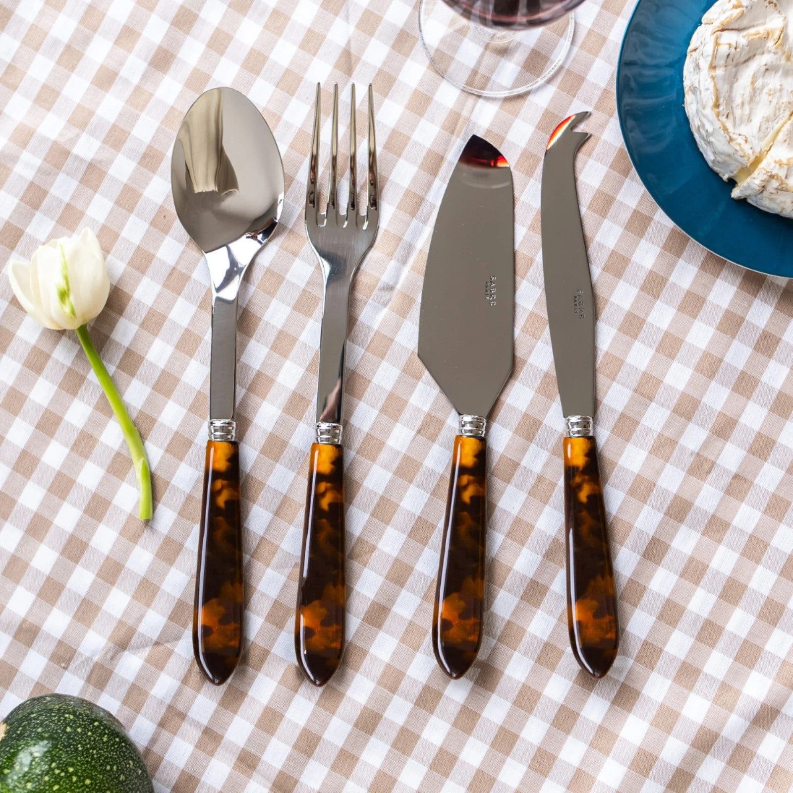 Sabre Paris Tortoise 4-Piece Must-Have Serving Set - 2Modern