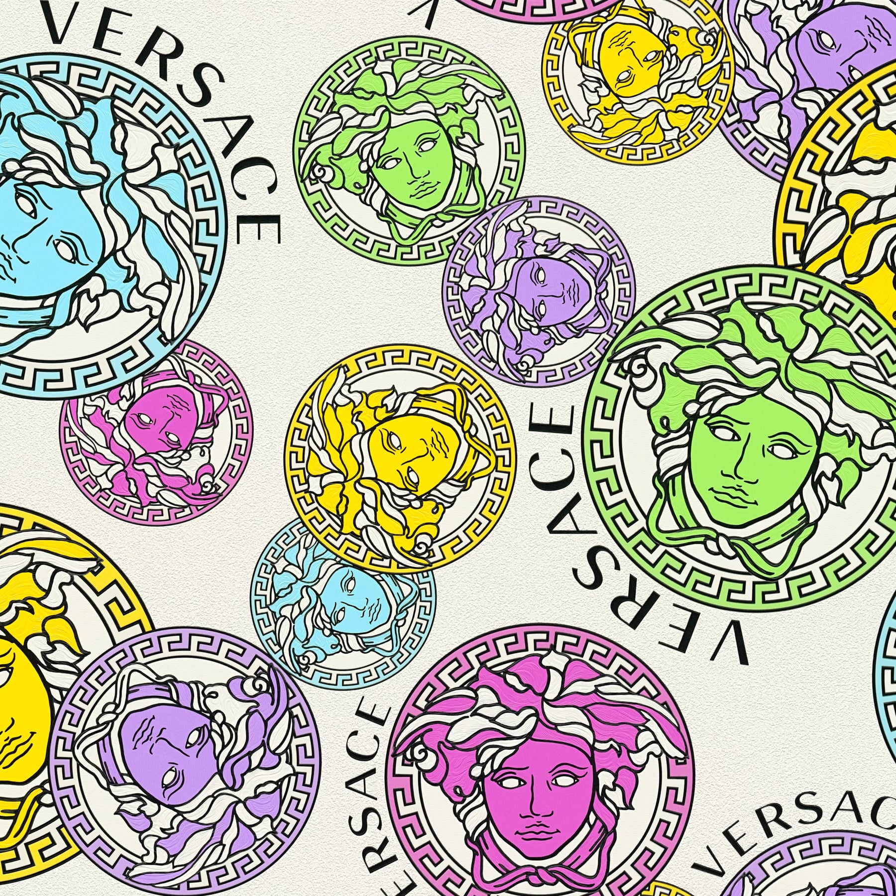 Seabrook Designs Versace Volume 5 Dynasty Wallpaper - 2Modern