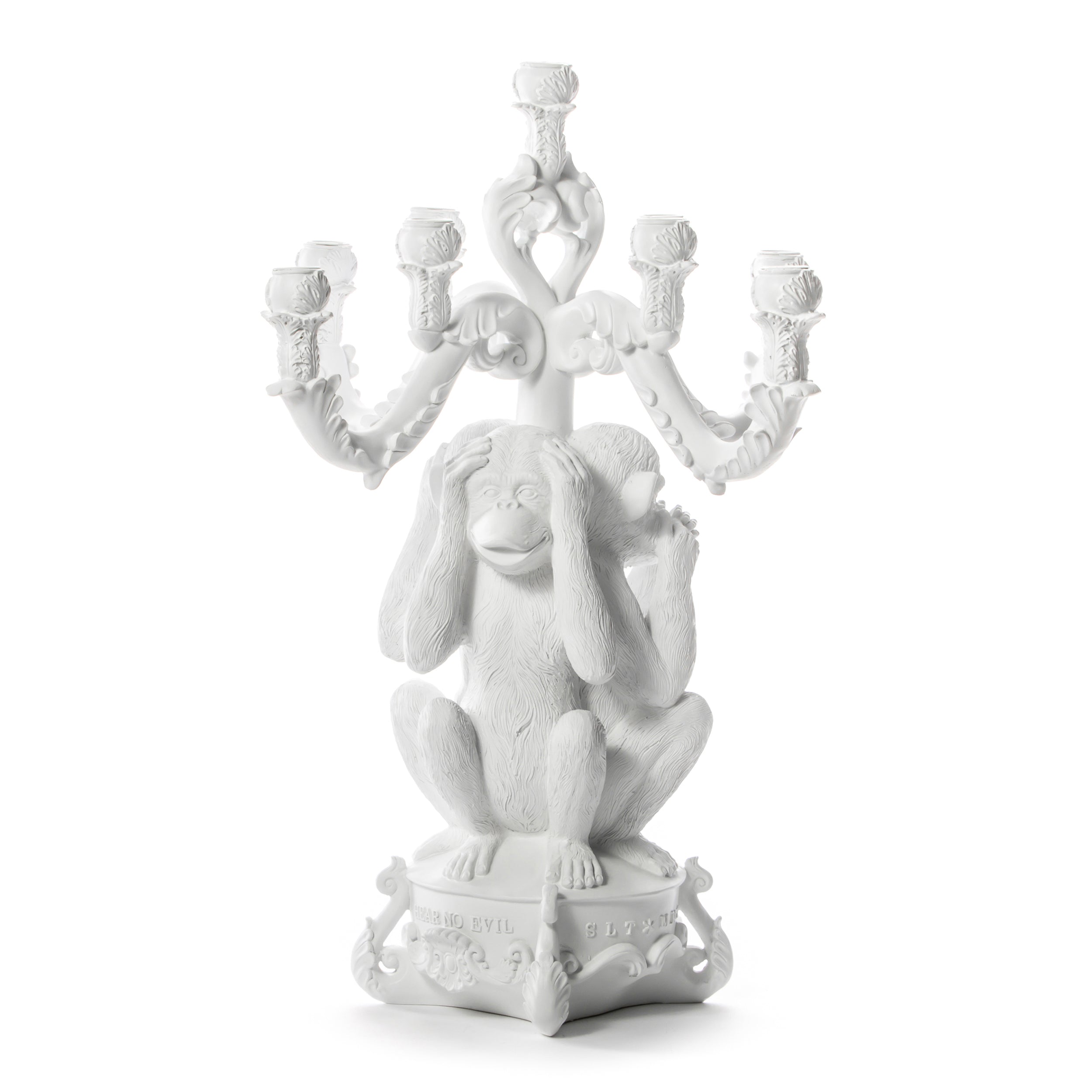 Seletti Burlesque 3 Monkeys Candle Holder - 2Modern