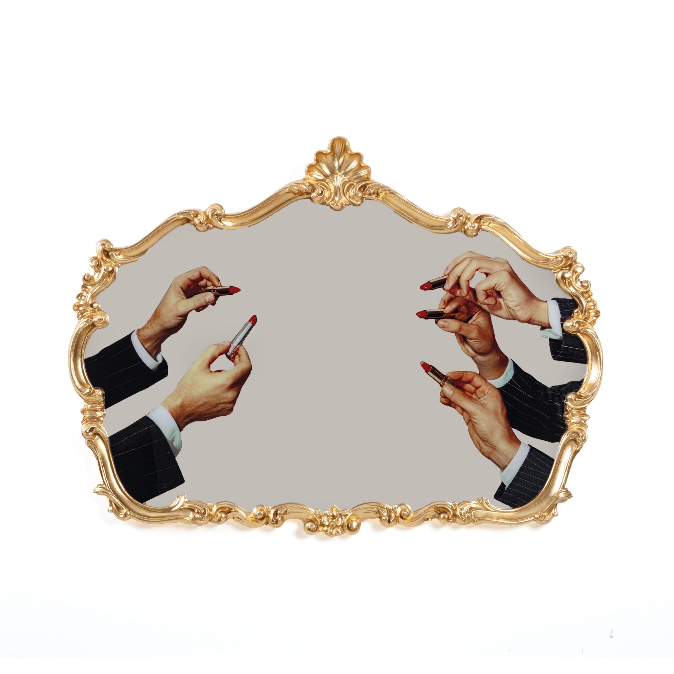 Seletti Toiletpaper Baroque Lipsticks Mirror - 2Modern