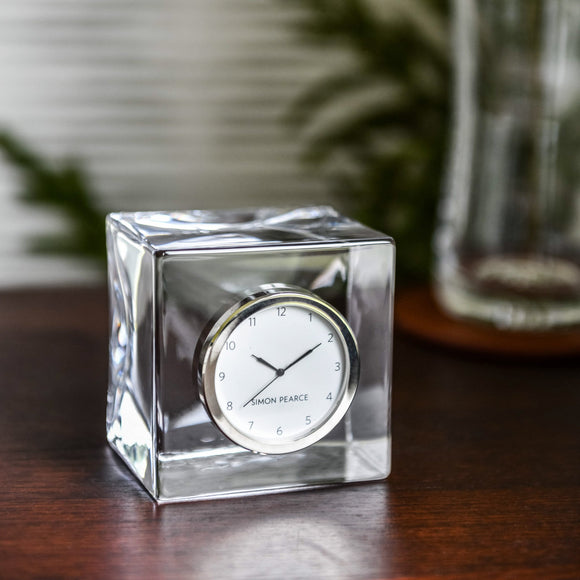 Simon Pearce Woodbury Square Clock - 2Modern