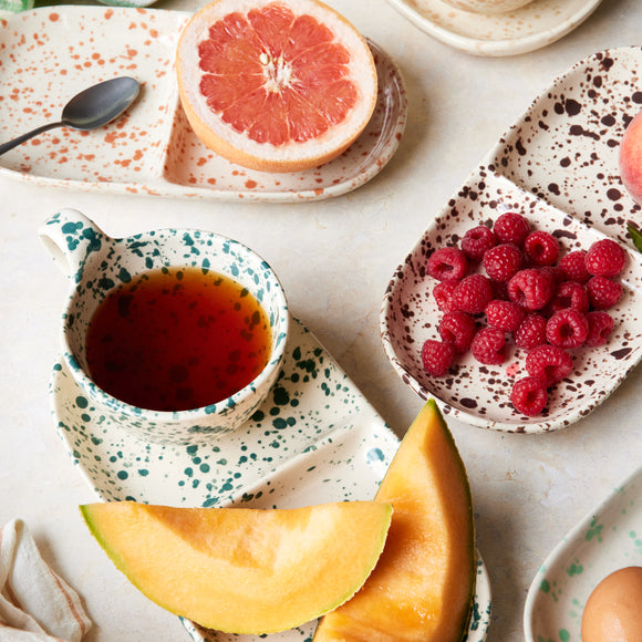 Sir Madam Splatterware Divided Tray (Set of 4) - 2Modern