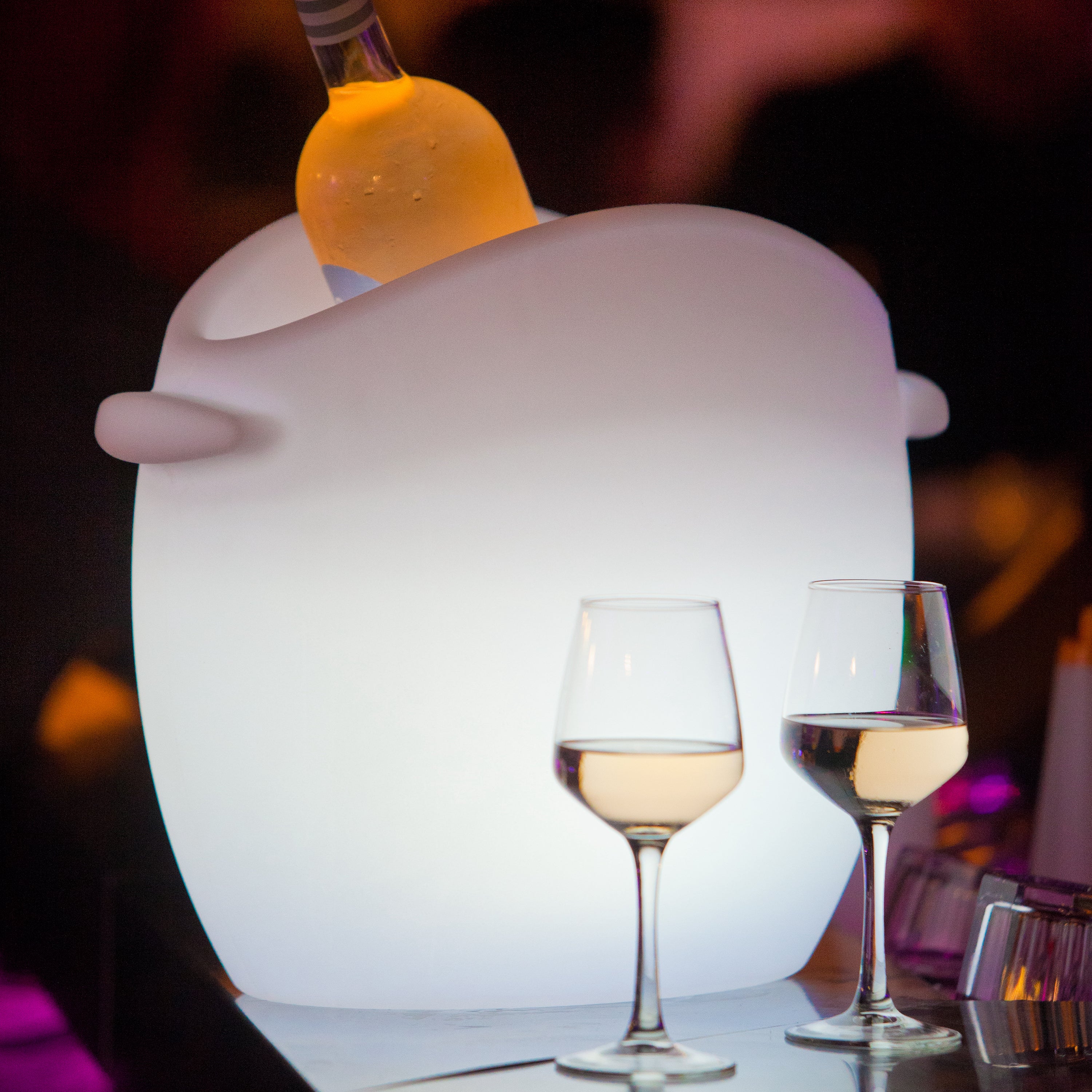 Smart and Green Fresh Illuminated Bluetooth LED Outdoor Ice Bucket ...