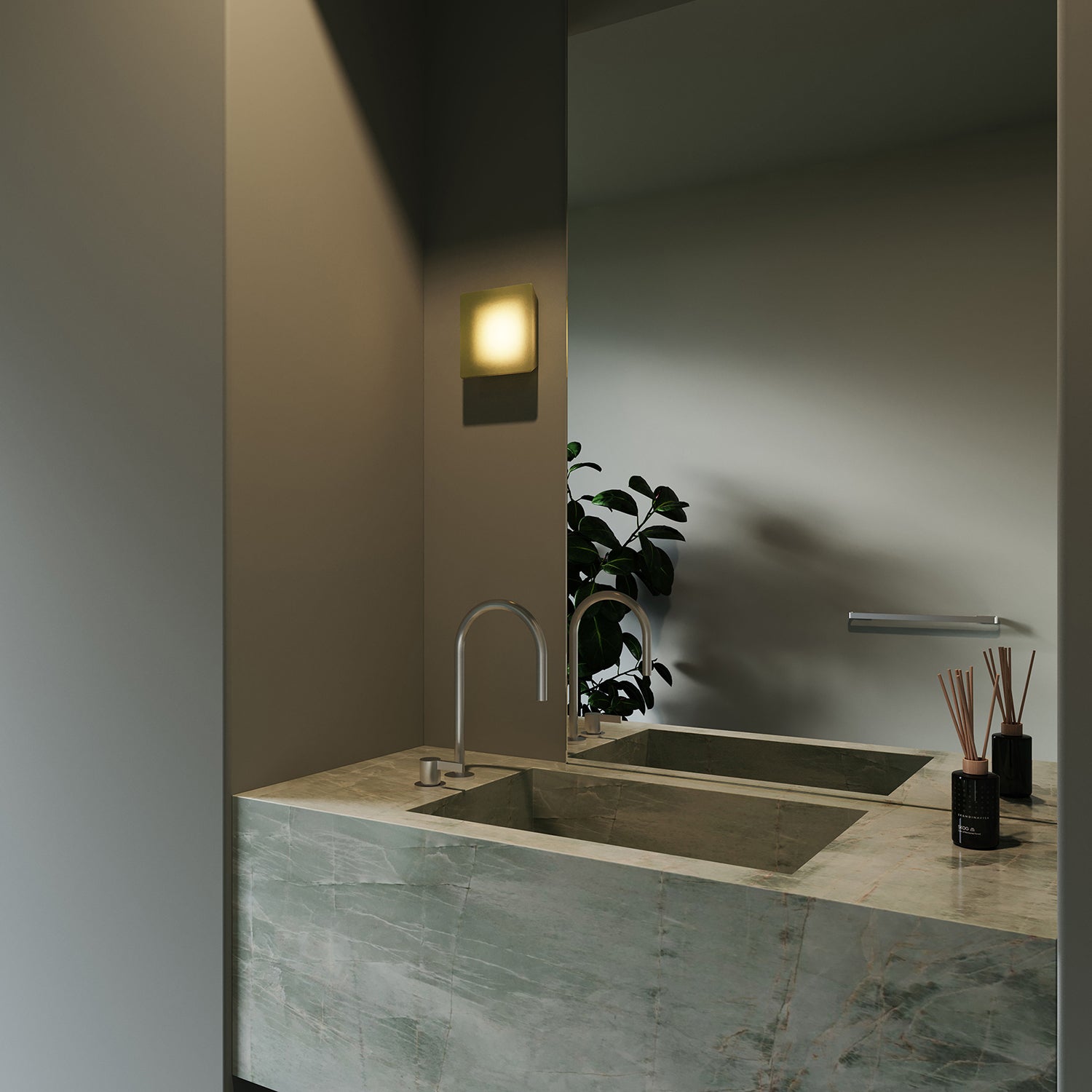 Sonneman Mist Square LED Wall Sconce - 2Modern