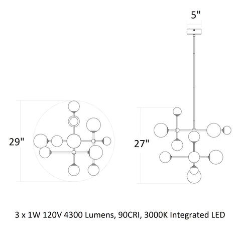 Modern Multi Light Pendants – Page 4 - 2Modern
