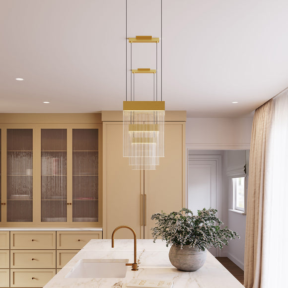 Sonneman V Panels LED Pendant Light - 2Modern