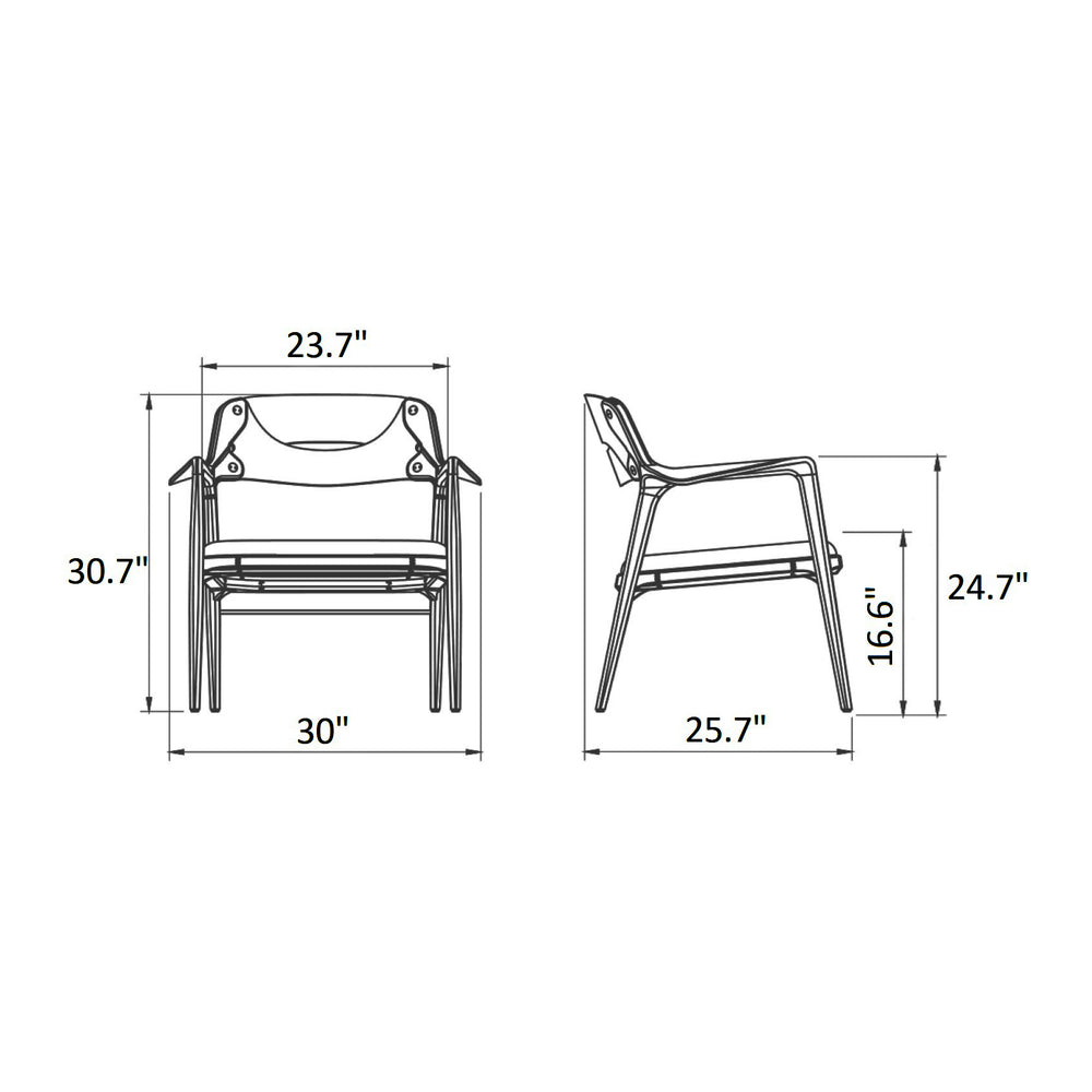 Sossego Angela Lounge Chair - 2Modern