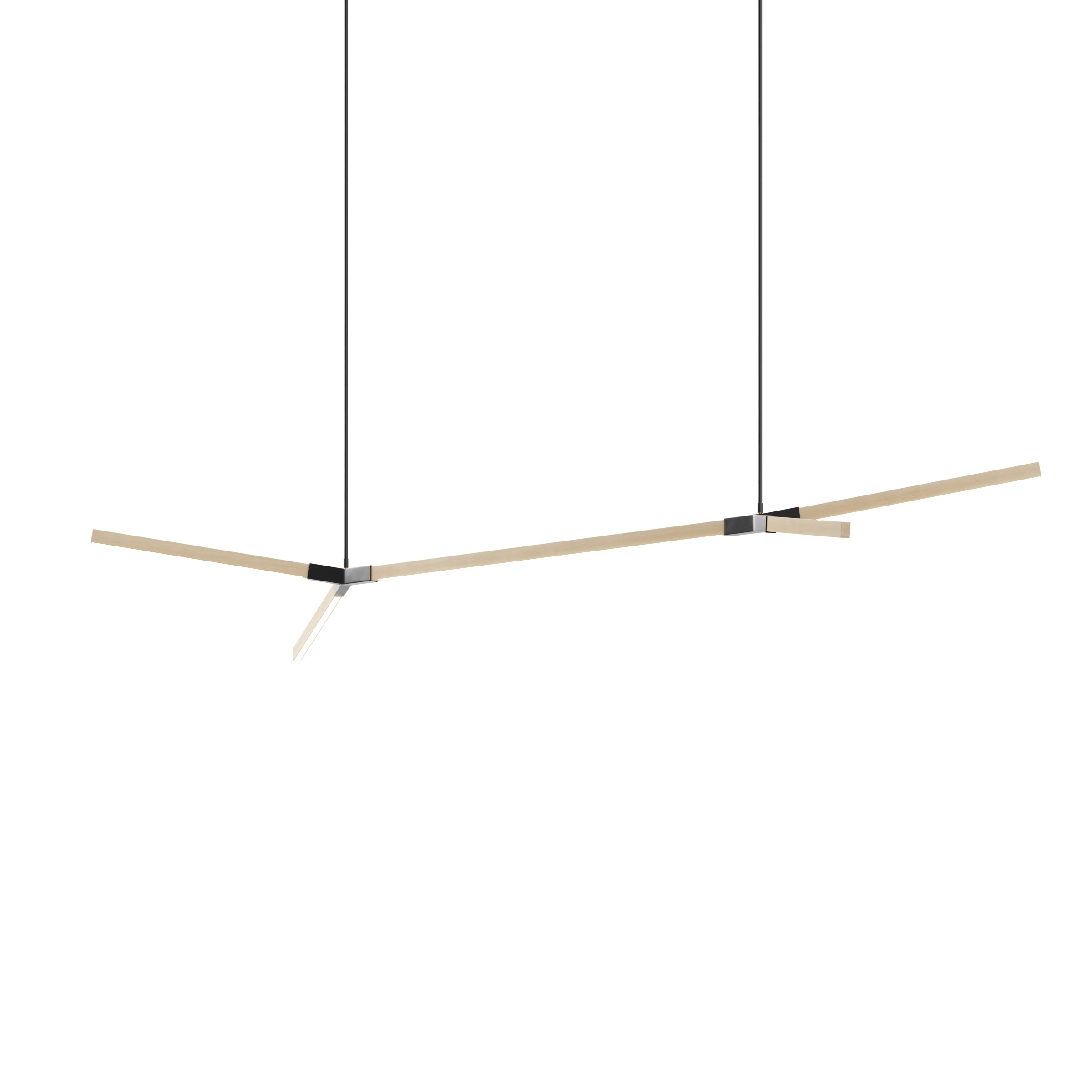 Stickbulb Bough Double Pendant Light - 2Modern