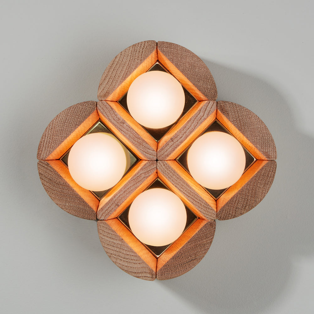 Stickbulb Quad Dot Wall Sconce - 2Modern