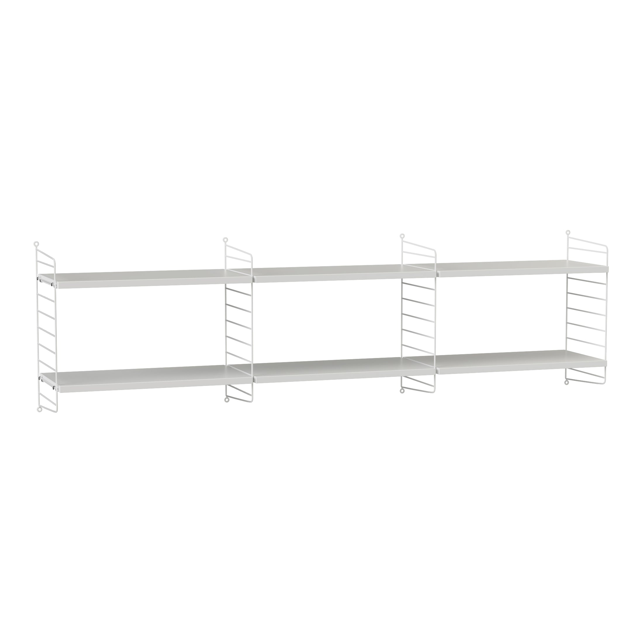 String Furniture Horizontal Wall Shelving Unit - 2Modern
