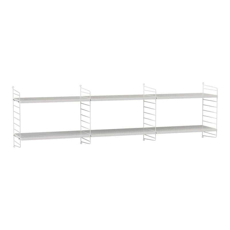 String Furniture Horizontal Wall Shelving Unit - 2Modern