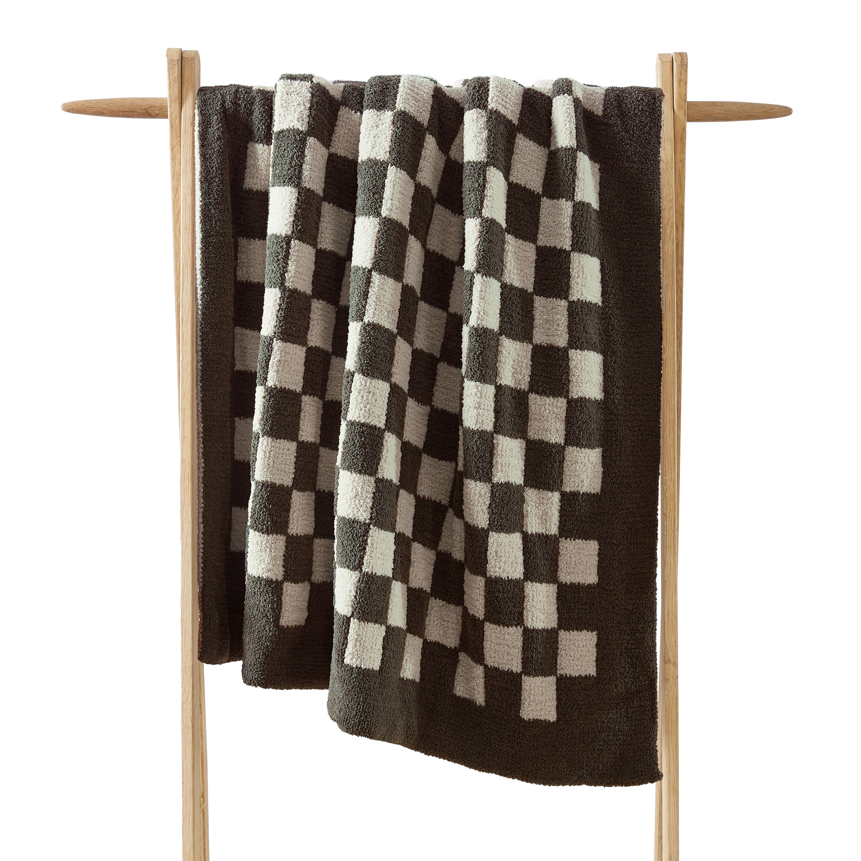 Sunday Citizen Checkerboard Throw Blanket - 2Modern