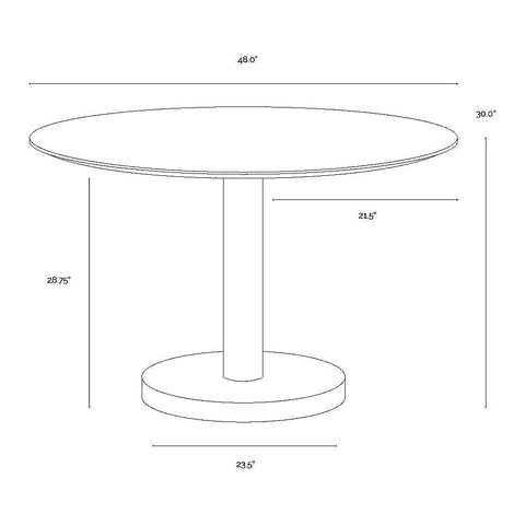 Sunpan Monaco Dining Table - 2Modern